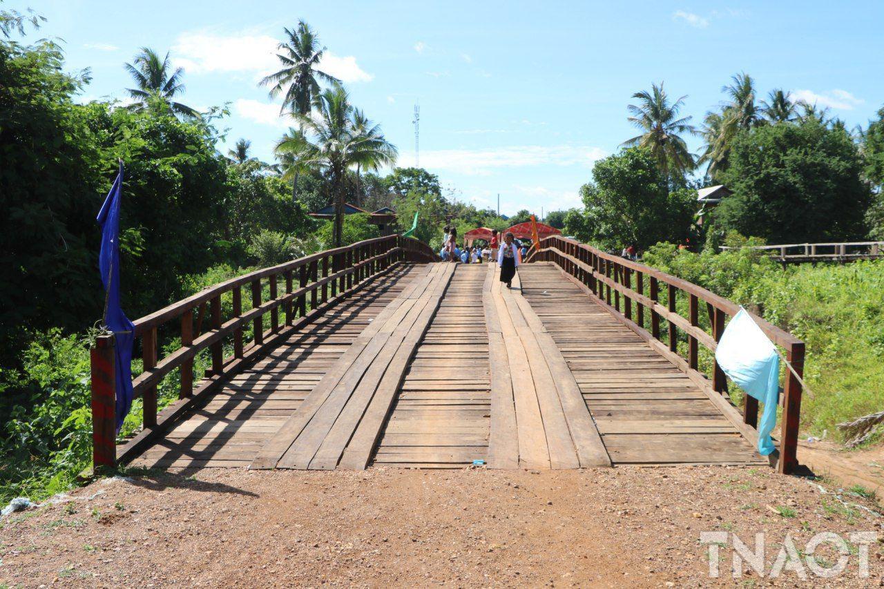 ស្ពានឈើចំនួន២កន្លែងក្នុងឃុំអន្លង់ភេស្រុកថាឡាបរិវ៉ាត់ត្រូវបានសម្ពោធដាក់ឲ្យប្រើប្រាស់ - TNAOT