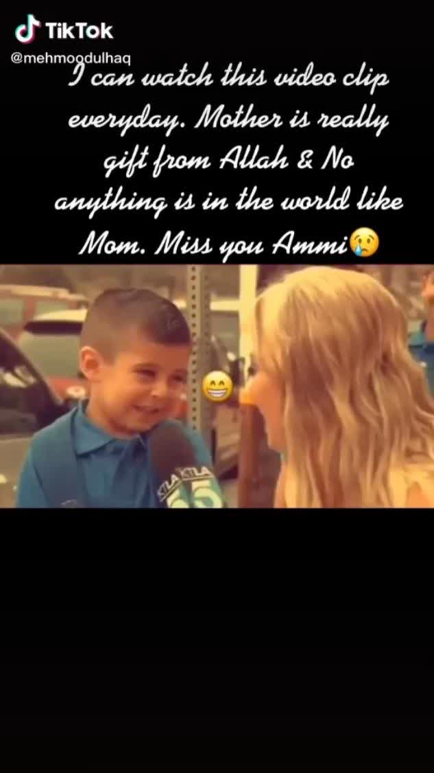 Do you miss mom? 😁😁No😥😭 - TNAOT