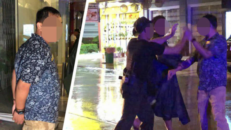 金边暴躁男开车撞人，被拦下还袭警！ - TNAOT