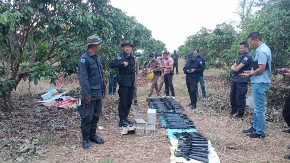 边境惊现一批军火！柬泰将启动联合调查！ - TNAOT