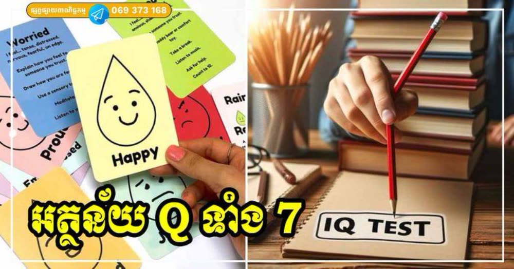 អត្ថន័យនៃពាក្យ Q ទាំង 7 គឺ IQ, EQ, CQ, MQ, PQ, AQ និង SQ - TNAOT