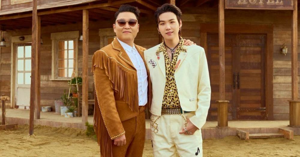 PSY កាន់ក្បាលមេក្រូស្រែកអរគុណ Suga ឮៗ ចំពេលសំខាន់បំផុត - TNAOT