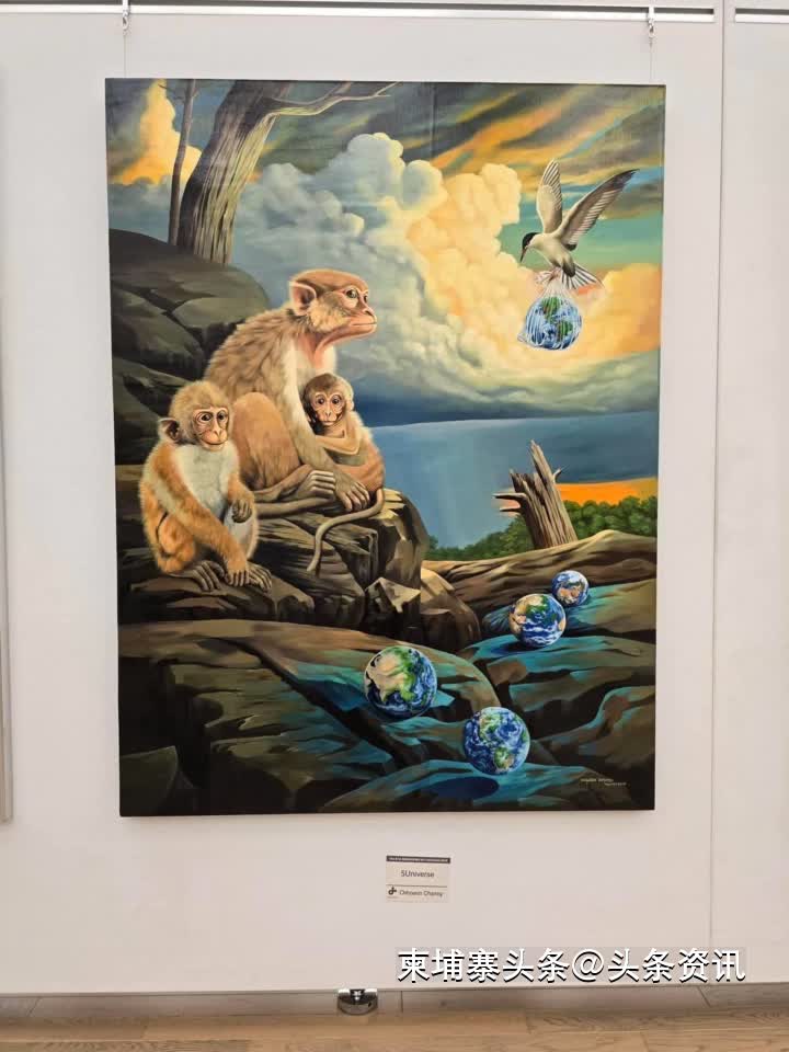 两名柬埔寨艺术家画作在日本东京展出！ - 柬埔寨头条