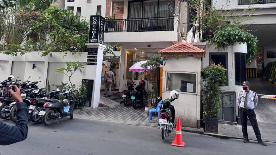 金边BKK区一酒店一年轻女子被杀害！ - TNAOT